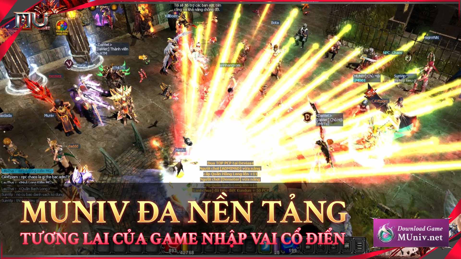 Tại sao MUniv Online phiên bản đa nền tảng là tương lai của game nhập vai cổ điển?